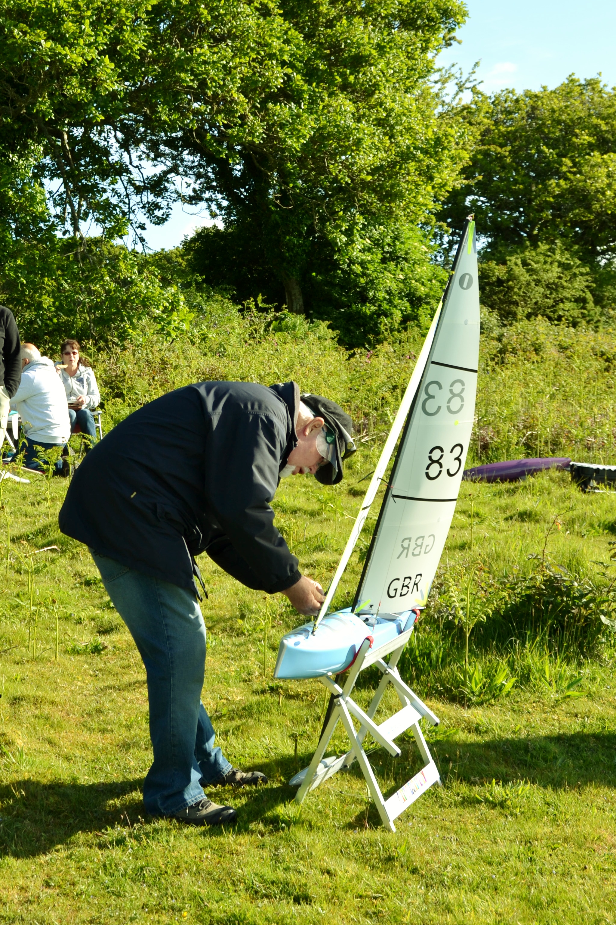 Ken Binks powered by Catsails ….. and his Costa coffee! – Catsails